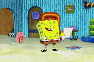 What is SpongeBob's pet snail's name?