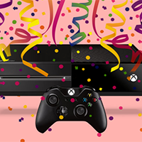 What was the title of Xbox's multiplayer party game?